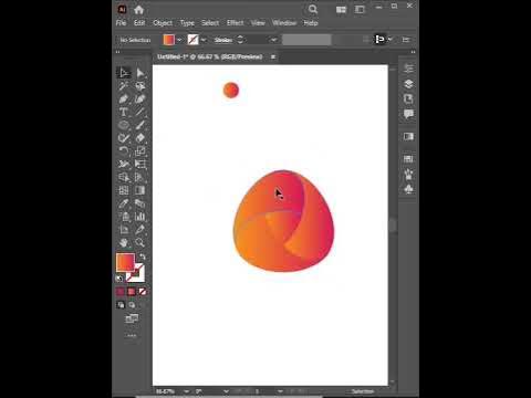 How to Create a 3D logo in Illustrator | Illustrator Tutorial #shorts # ...
