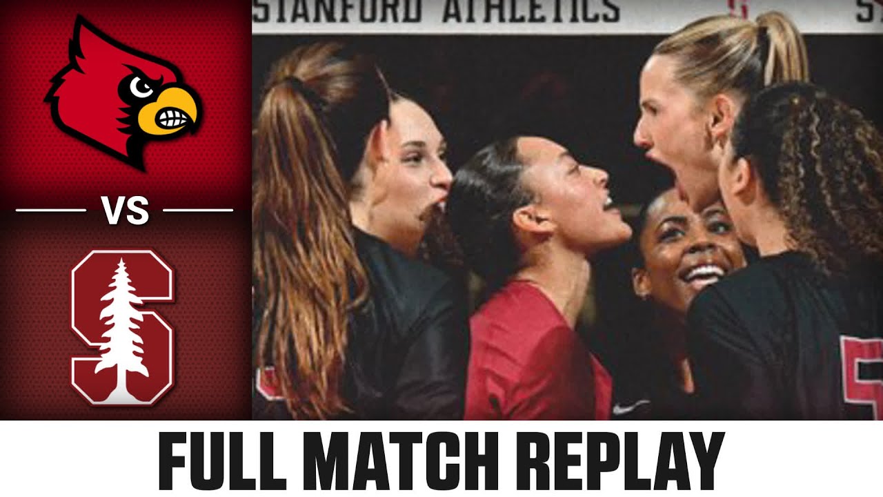 Louisville vs. Stanford Full Match Replay | 2024 ACC Volleyball - YouTube