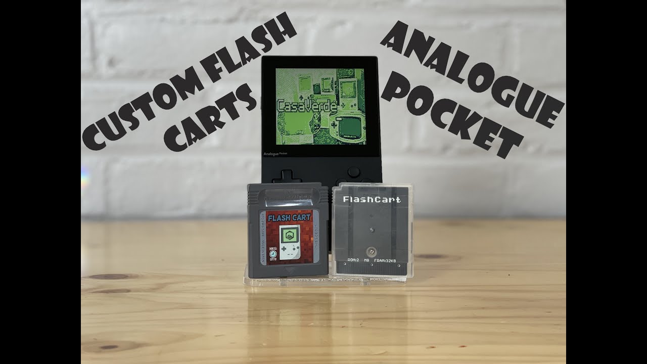 Custom Flash Carts with RTC for the Analogue Pocket and Game Boy/Color ...