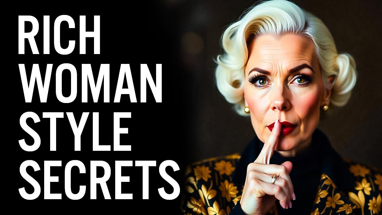 8 Secret Style Tips Rich Women Never Share - YouTube