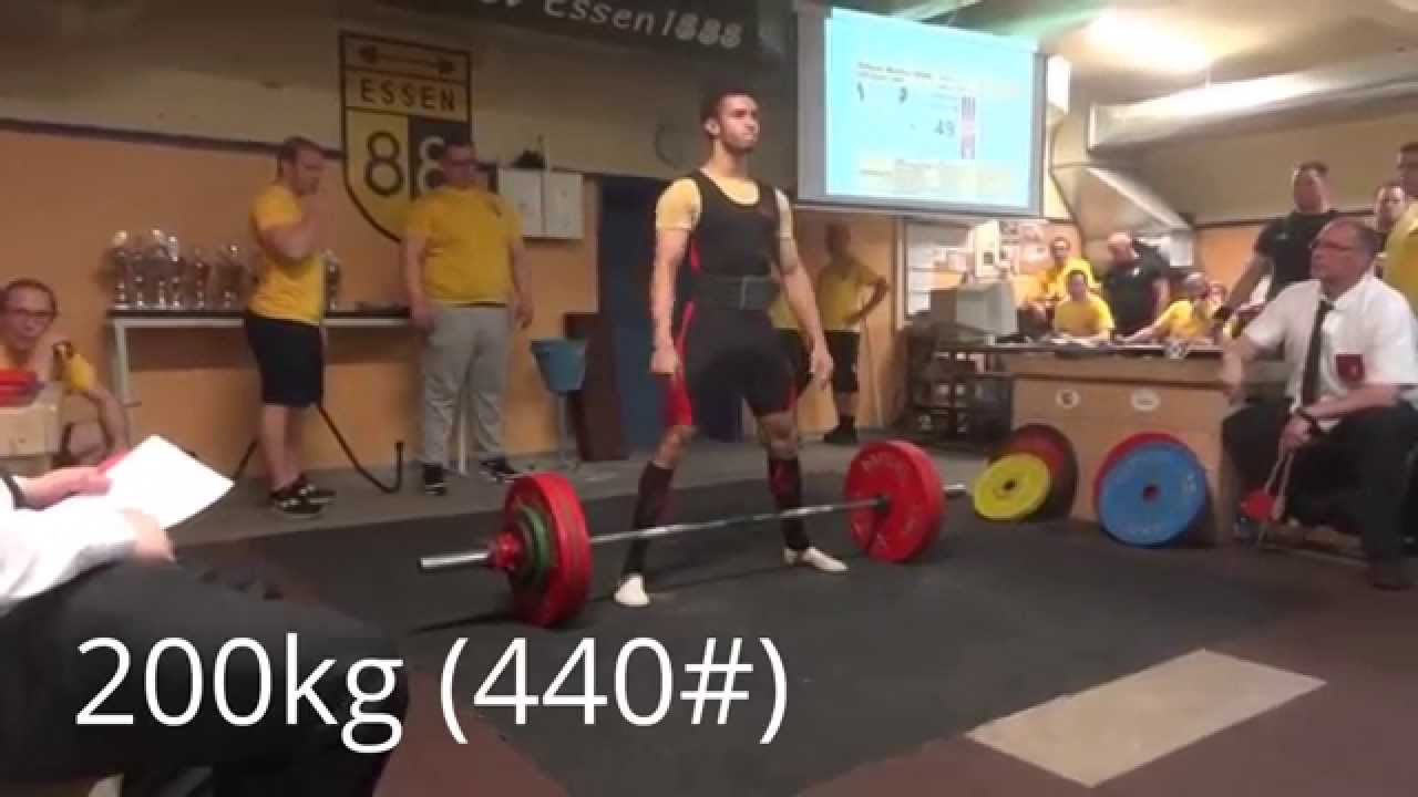 1st Powerlifting Meet (-74kg class) - YouTube