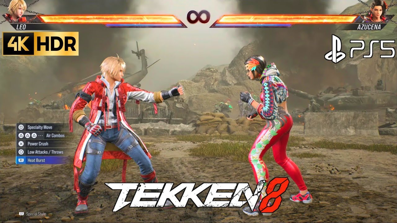 Leo Vs Azucena TEKKEN 8 Story Mode Fight 4K HDR | Tekken 8 Leo Vs ...
