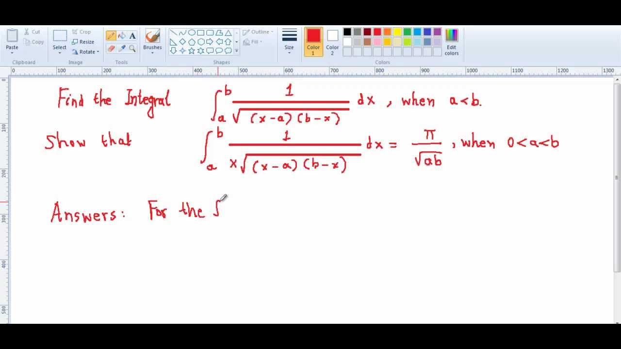 advanced integral transformations - YouTube