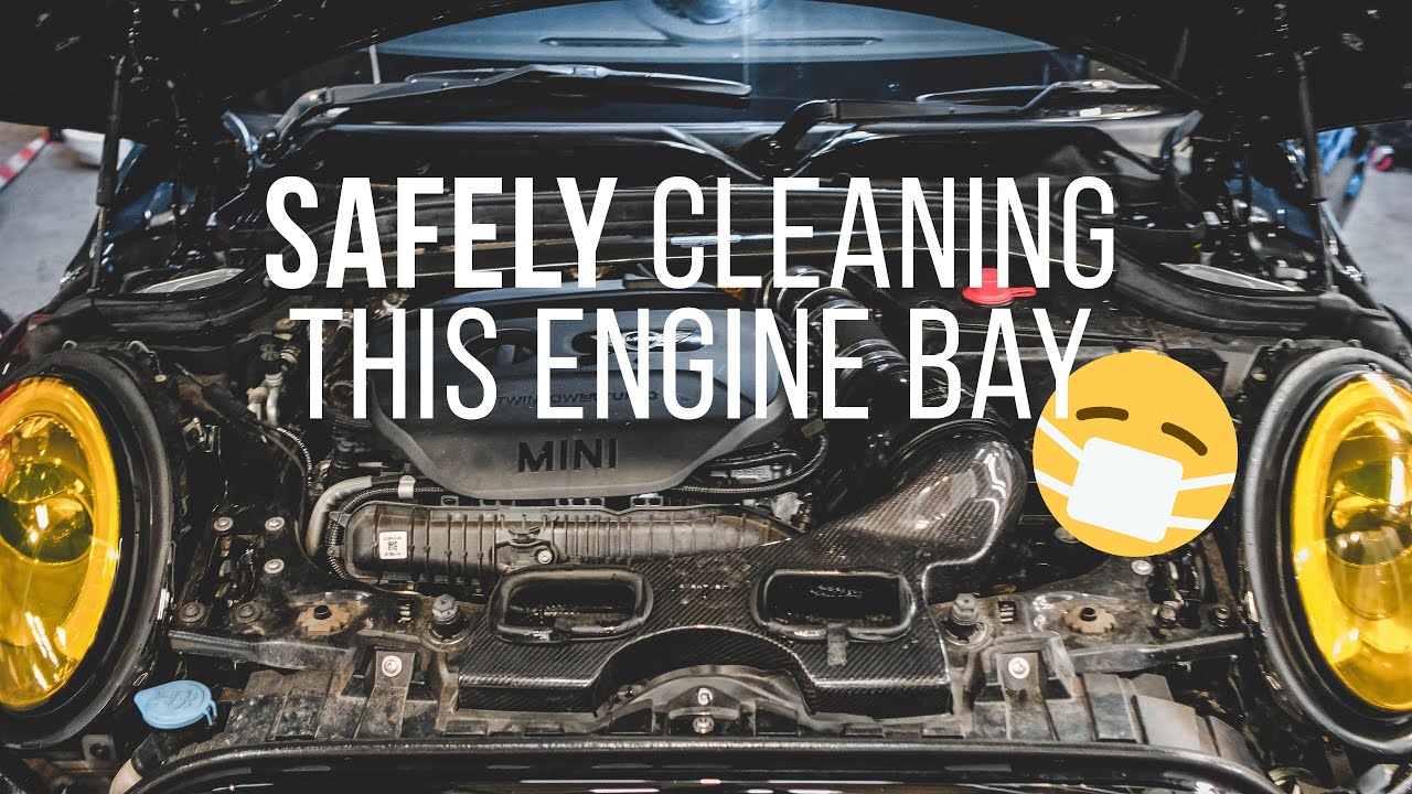 Engine Bay Clean On A MINI JCW F56 (Stage 2!) - YouTube