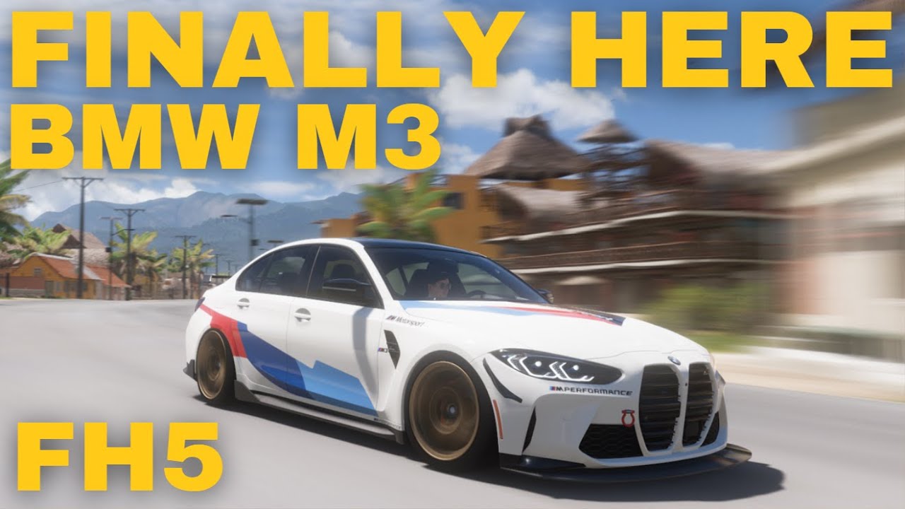 Forza Horizon 5 : Insanely Fast (BMW M3 G80 Competition) - YouTube
