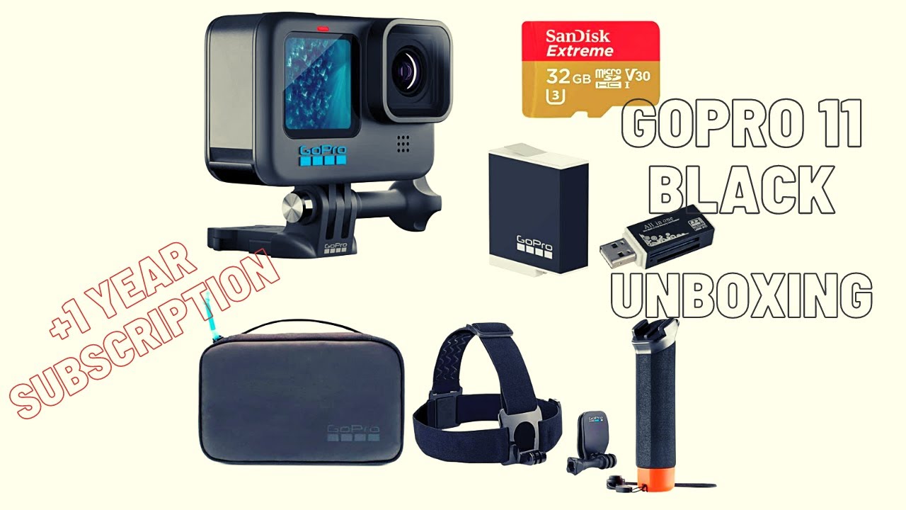 Gopro Hero 11 black - Unboxing & Setup - YouTube