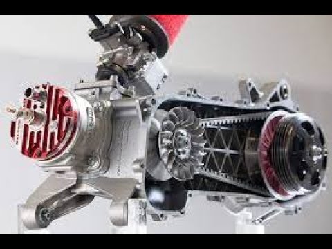 COMO FUNCIONA LA TRANSMISIÓN CVT MOTO SCOOTER - YouTube