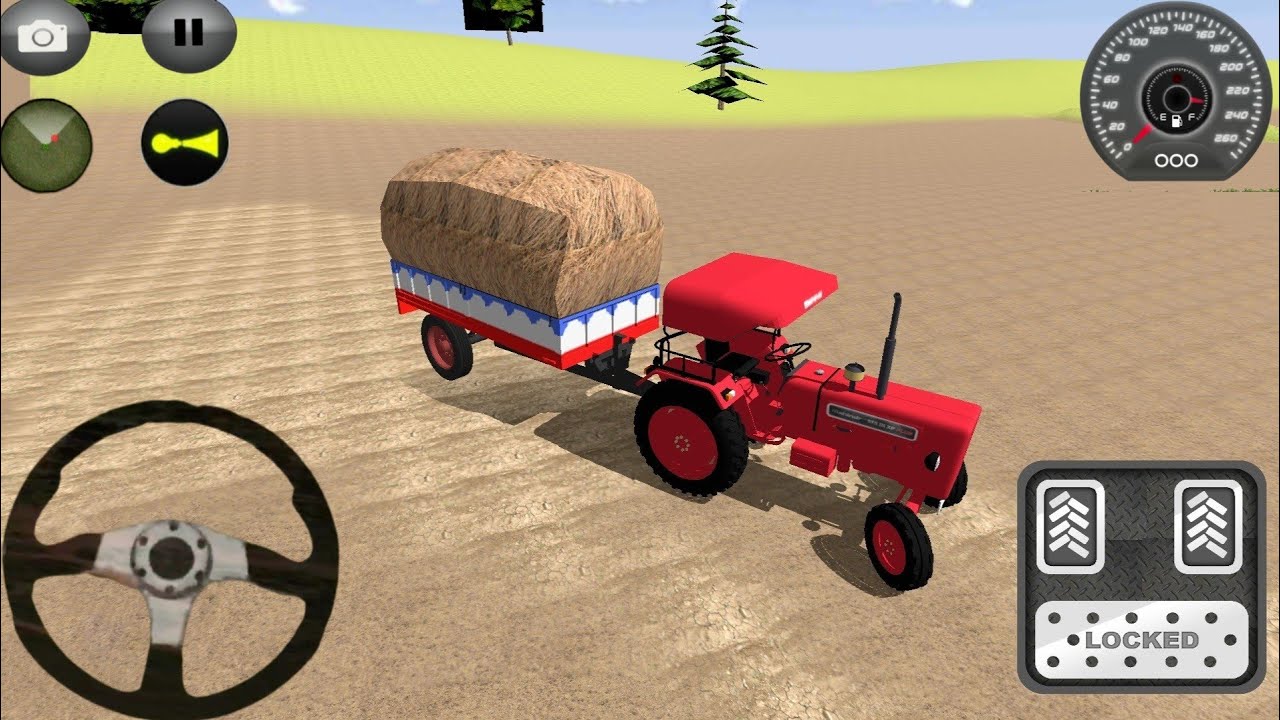 Indian Tractor Simulator 🚜💥 Gameplay 20 || Tractor Games || Flash Games ...