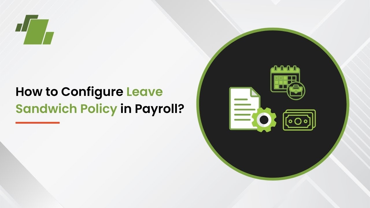 How to Configure Leave Sandwich Policy in Payroll ? - YouTube