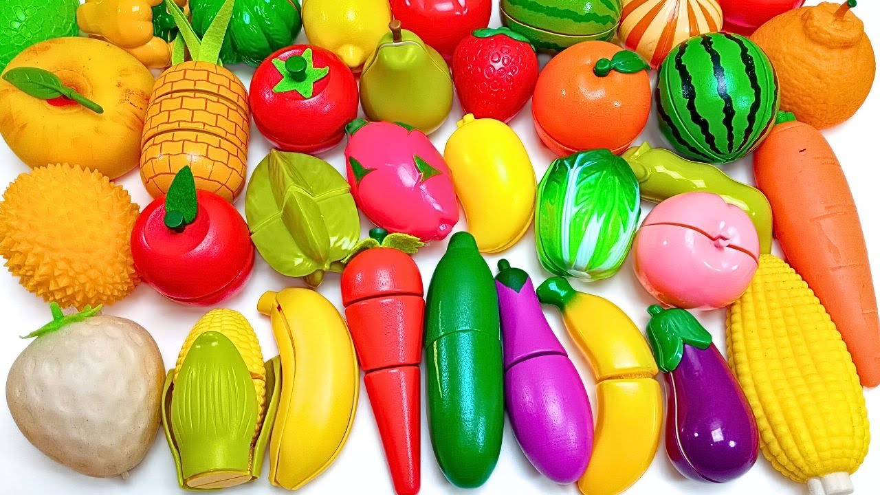 Satisfying Video | Cutting Cucumber Kiwi, Fruits and Vegetables ...
