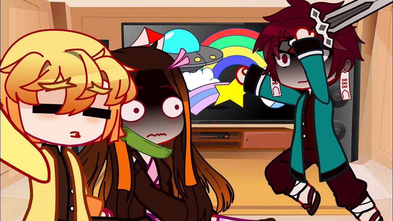 3…2…1…muah! // demon slayer // Gacha Club - YouTube