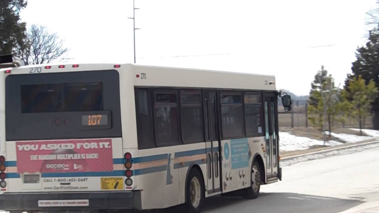 DART FIRST STATE GILLIG ADVANTAGE 270 ON THE 107 ARRIVING TO DOVER ...