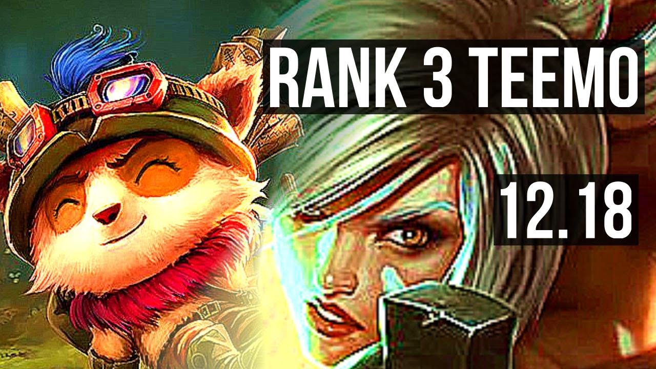 Teemo Vs Riven Top Rank 3 Teemo 800 Games 2 2 10 800k Mastery