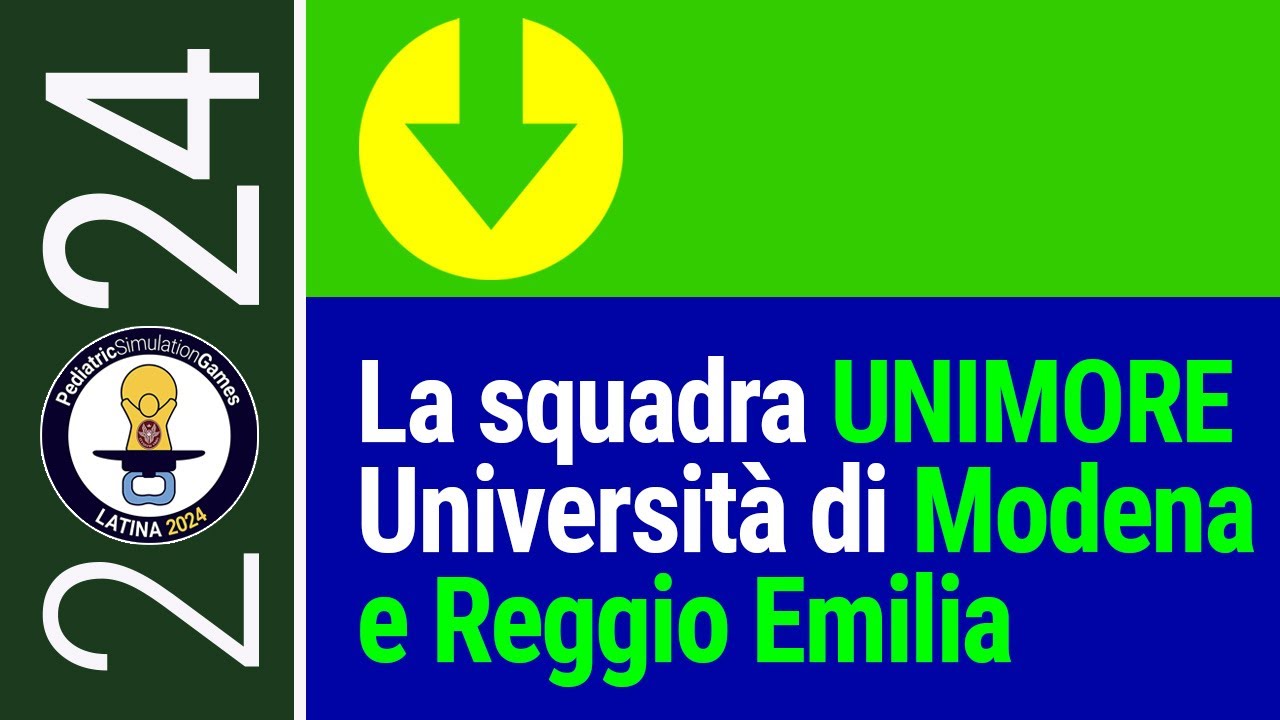 UNIMORE - Università di Modena e Reggio Emilia - PSG 2024 - YouTube
