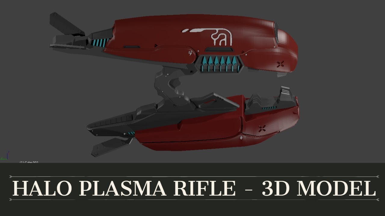 Halo Plasma Rifle - Blender (Timelapse) - YouTube