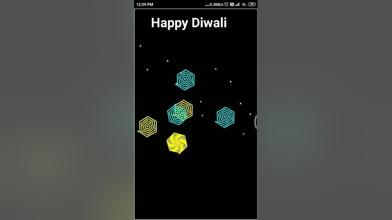 Happy Diwali Python Watsappstatus Codingstatus Rangoli Youtube