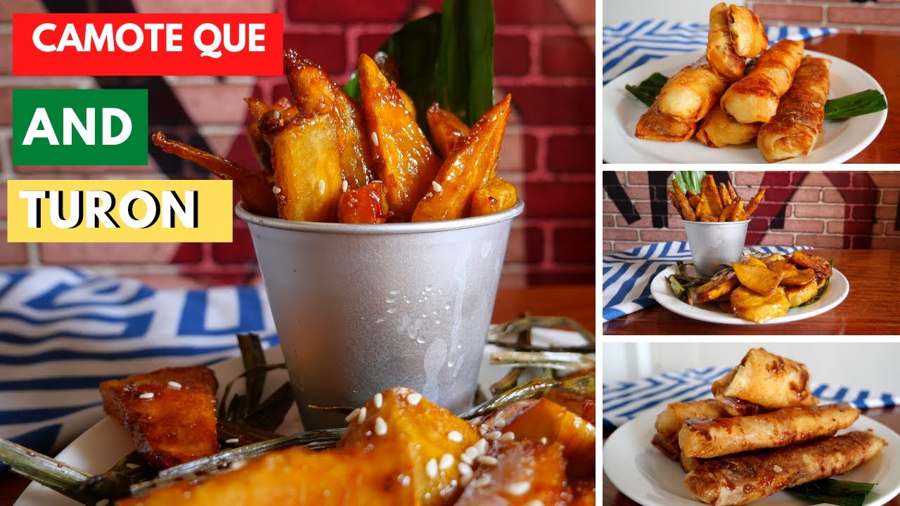 How to cook Camote Que and Turon | Street Food - YouTube