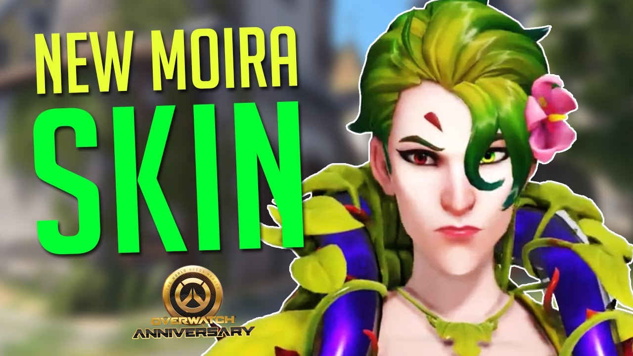 OVERWATCH TALK | NEW 'VENUS MOIRA' SKIN - ANNIVERSARY 2021 EVENT - YouTube