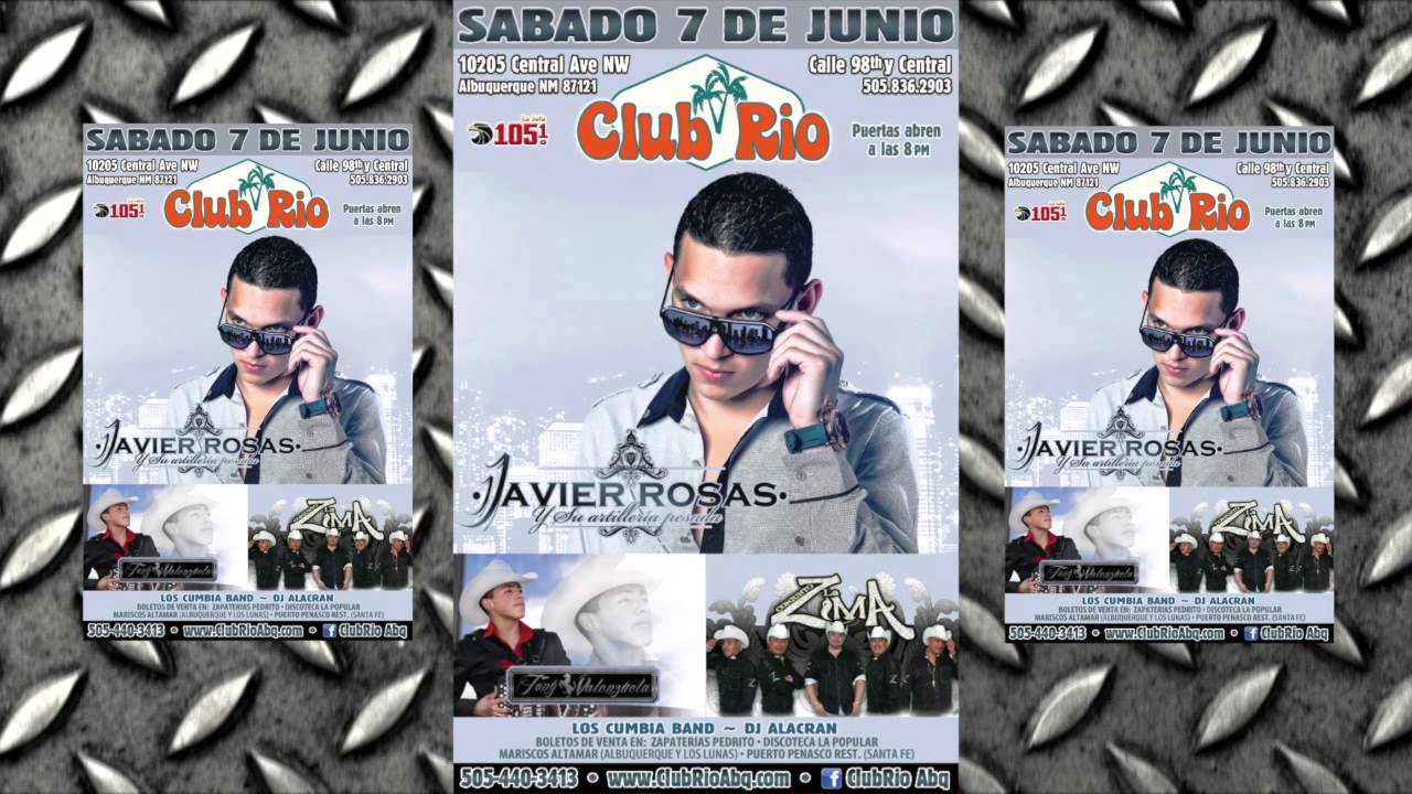 club rio abq presenta javier rosas - YouTube