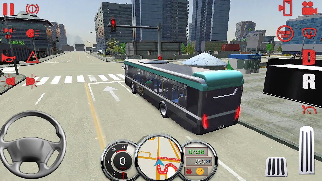 Bus Simulator 17 #12 - Android IOS gameplay - YouTube