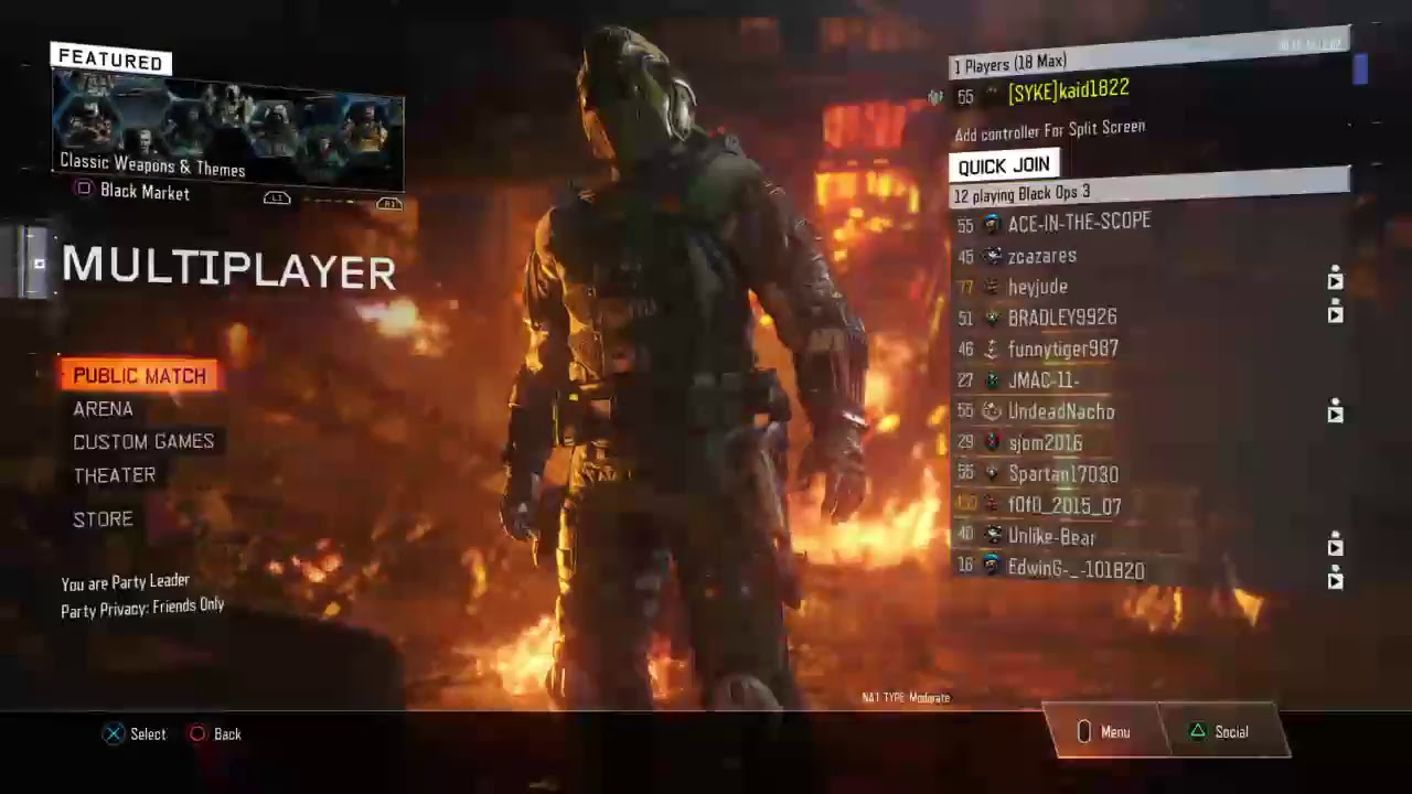 Call Of Duty BO3 I Got into the void - YouTube