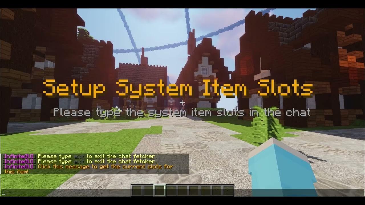 Infinite GUI - System Menu Editor | Minecraft Advanced GUI Plugin ...