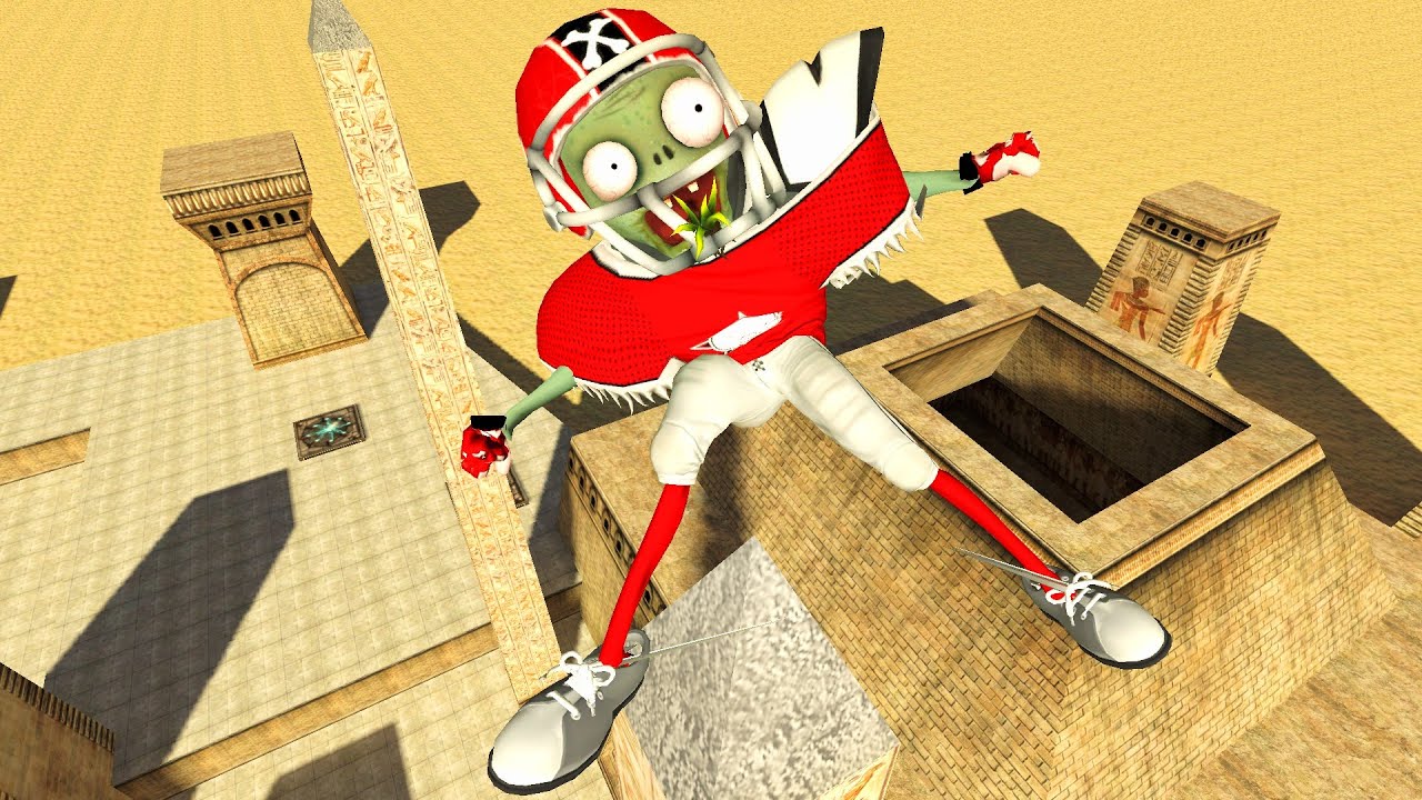 Plants vs Zombies Ragdoll Jumps & Falls (GMOD) Episode 128 - YouTube