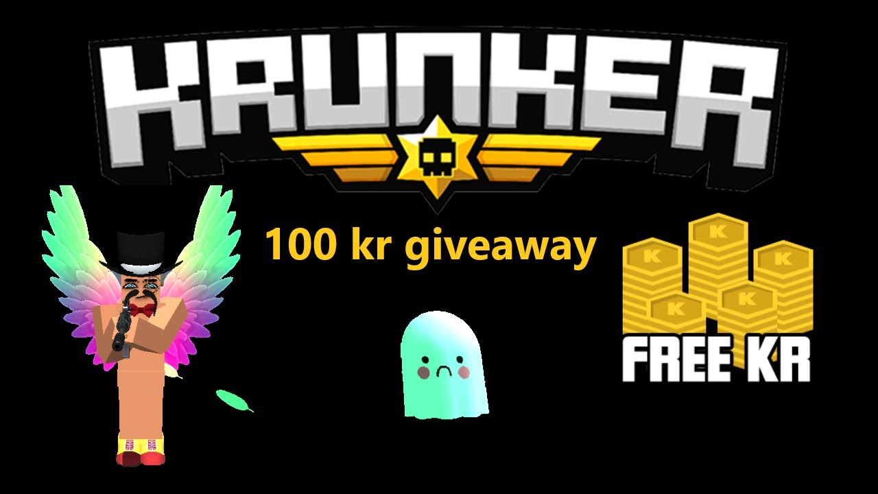 Krunker 100 kr giveaway!!! - YouTube