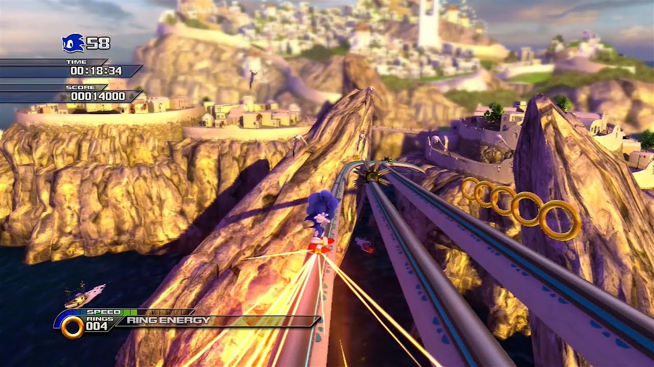 Sonic Unleashed 60FPS - Windmill Isle Day Act 3 (S Rank) - YouTube