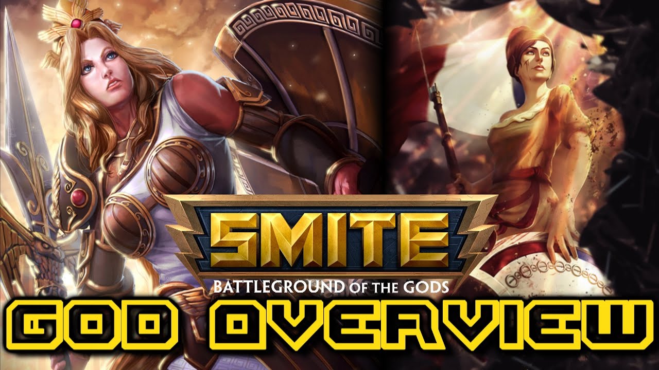 Smite God Overview - Athena + Fafnir Teaser! - YouTube