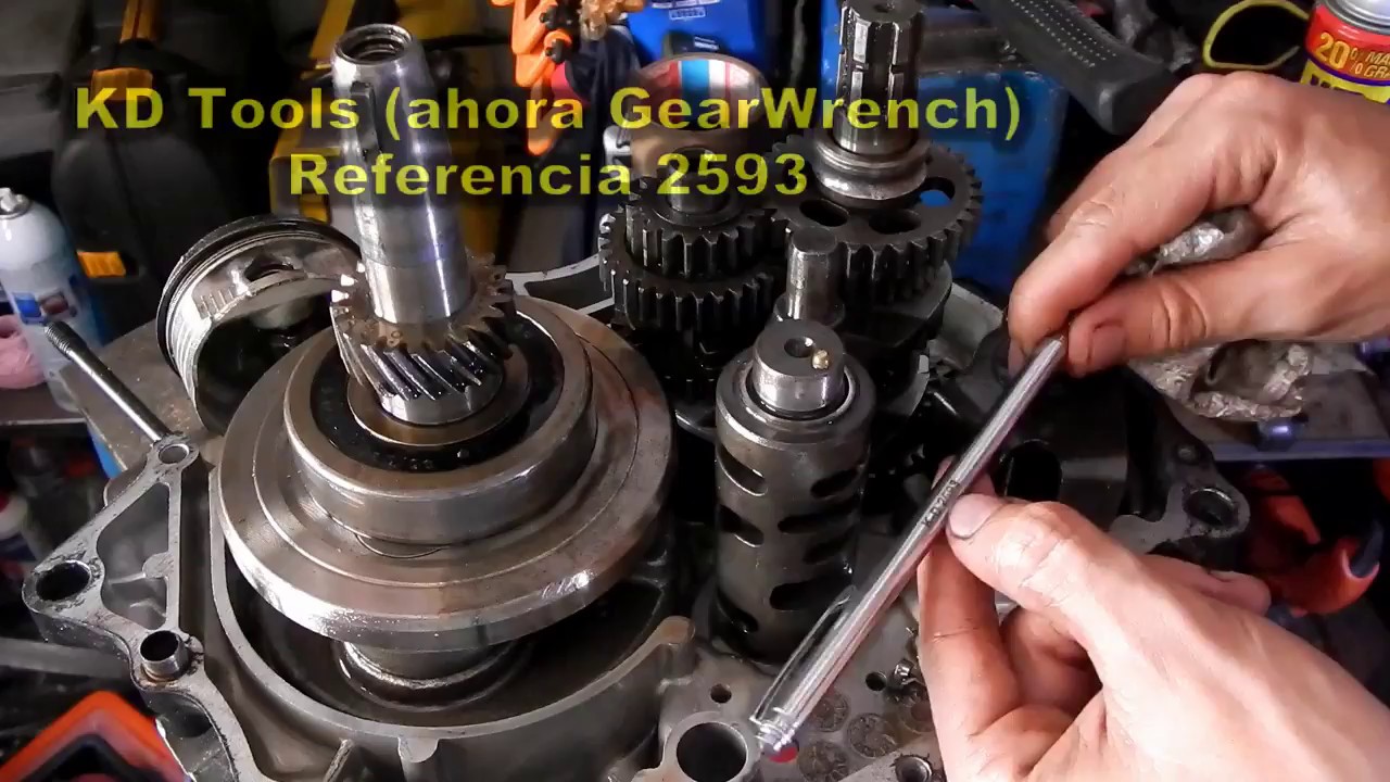 Reparar caja de cambios AKT TTR 150 varillero (Parte 2 de 2) - YouTube