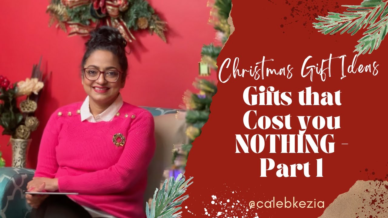 Gifts That Cost You Nothing - Part 1 | Christmas Gift Ideas - YouTube