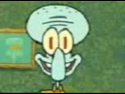 squidward is scared the final fright - YouTube