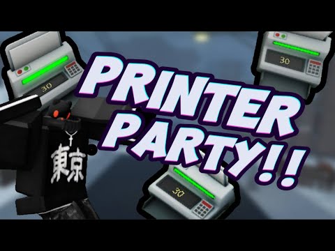 I was Invited to a Money Printer Party in Roblox Ohio - YouTube