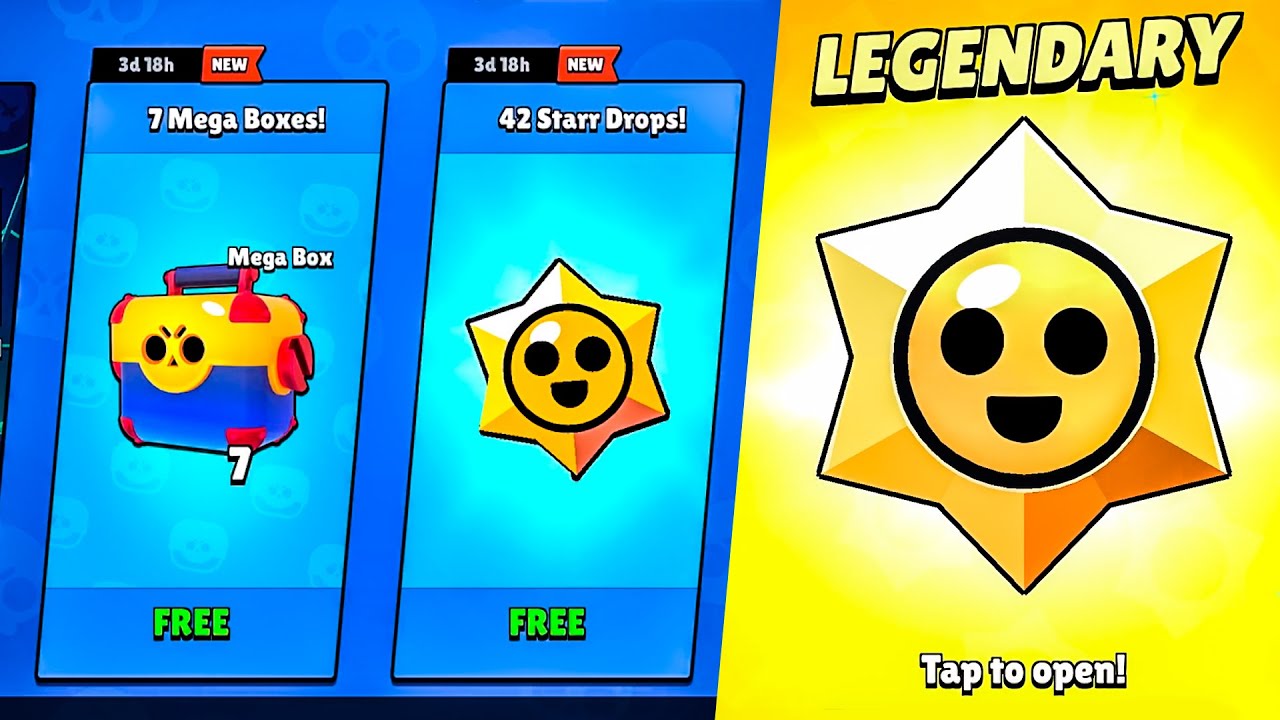 Opening 50 Star Drops and Boxes | Brawl Stars - YouTube