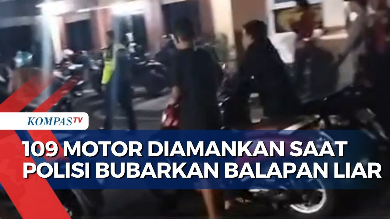 109 Motor Diamankan saat Polisi Bubarkan Balapan Liar di Pamekasan ...