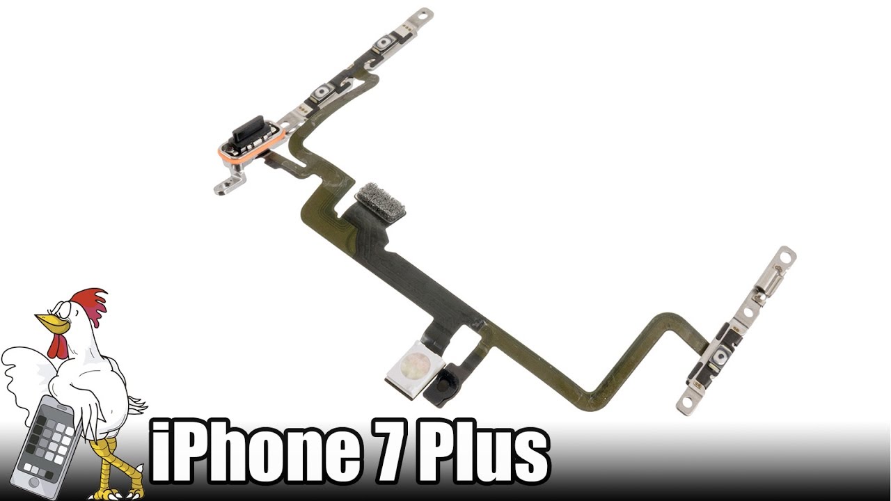 Guía del iPhone 7 Plus: Cambiar flex de botones, flash y micrófono ...