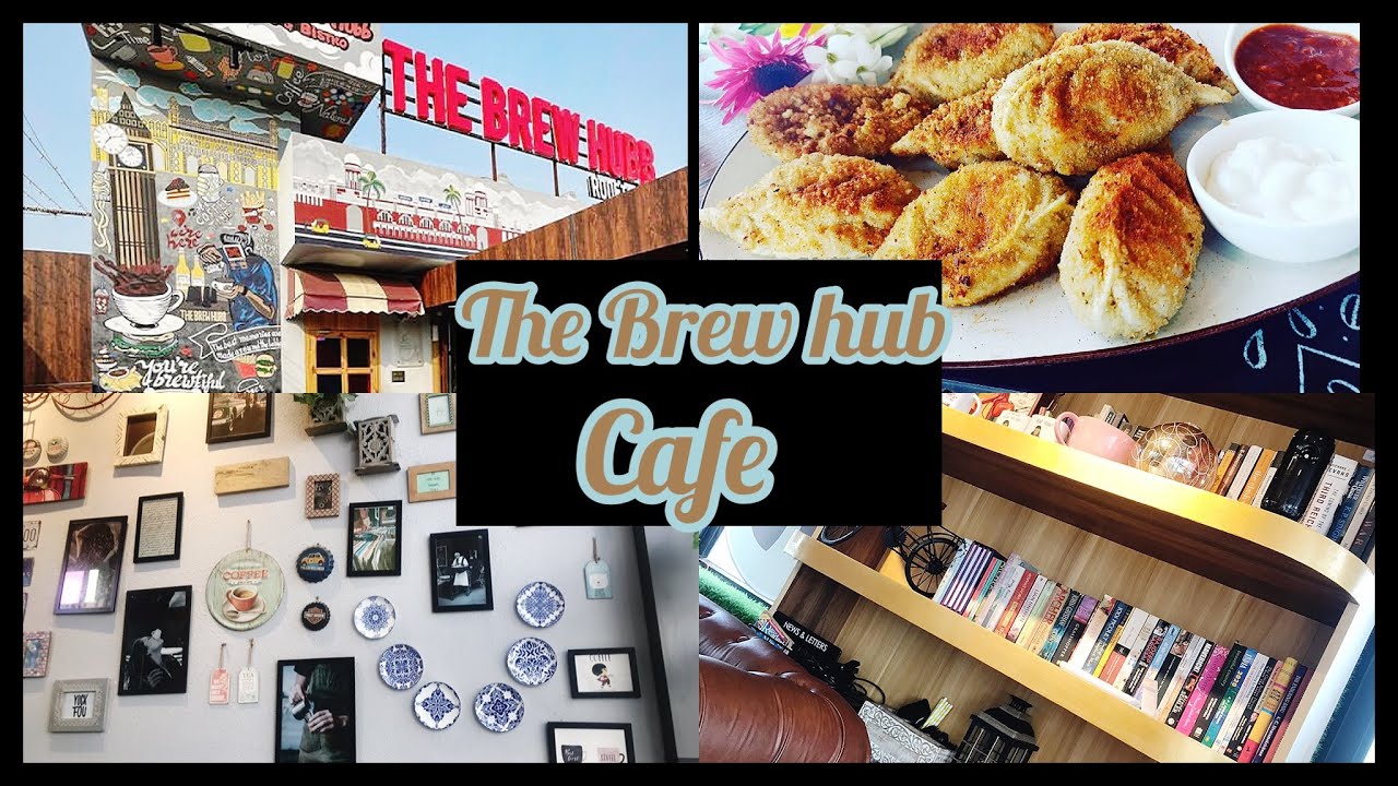 The Brew Hubb cafe and Rooftop/ cafe in Lucknow/cafe tour with shikha ...