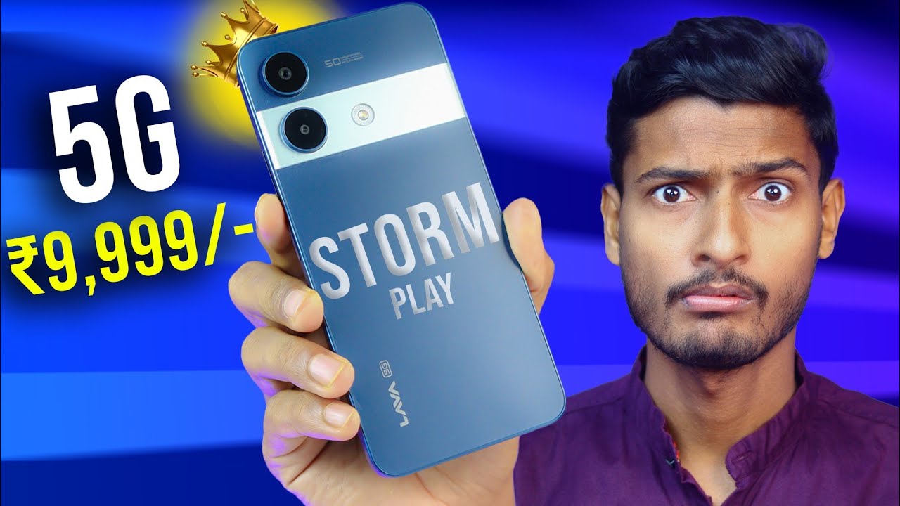 Lava STORM Play 5G Unboxing and Review🔥 50MP Sony Camera, 5G ...