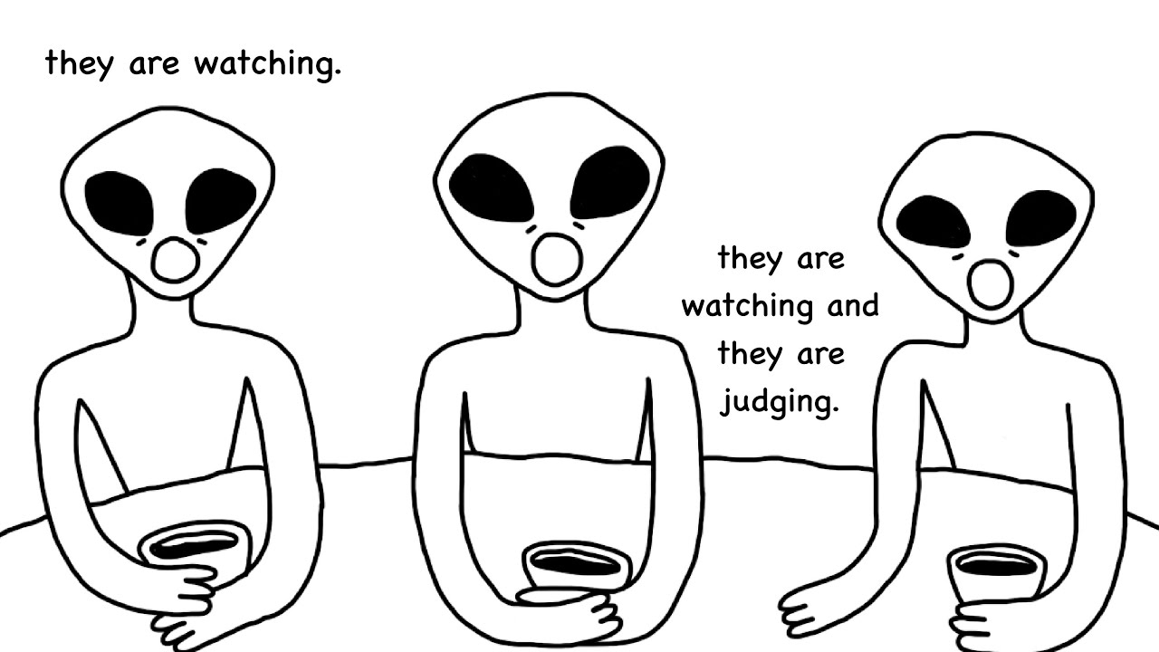 alien tea party - YouTube