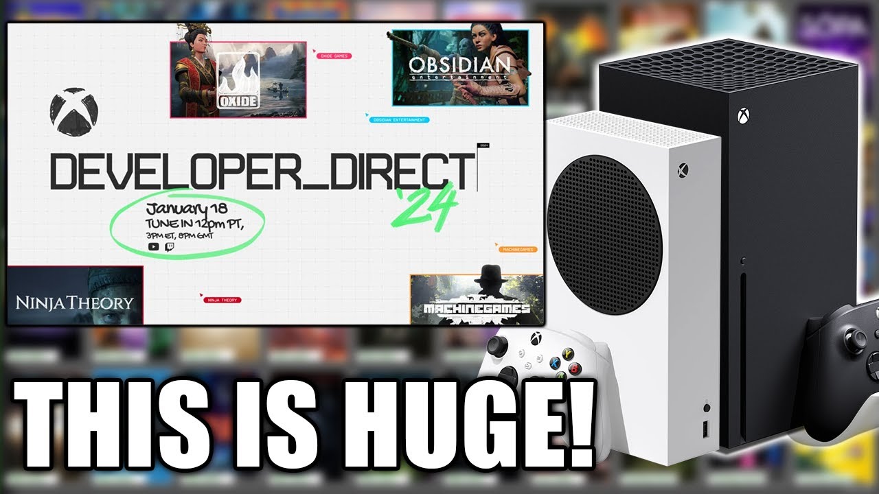 Xbox Developer Direct Announced! Indiana Jones Confirmed & MORE! - YouTube
