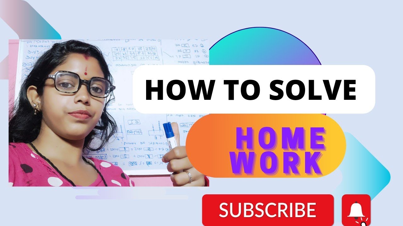 How to solve Home work without any helps.#tuition vlog - YouTube