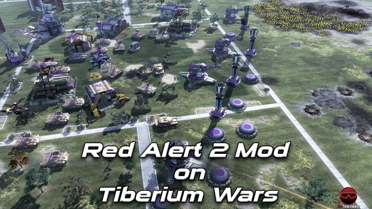 [Allies] Red Alert 2 Mod | Tiberium Wars Mod , 1v1 vs brutal Ai , Live ...