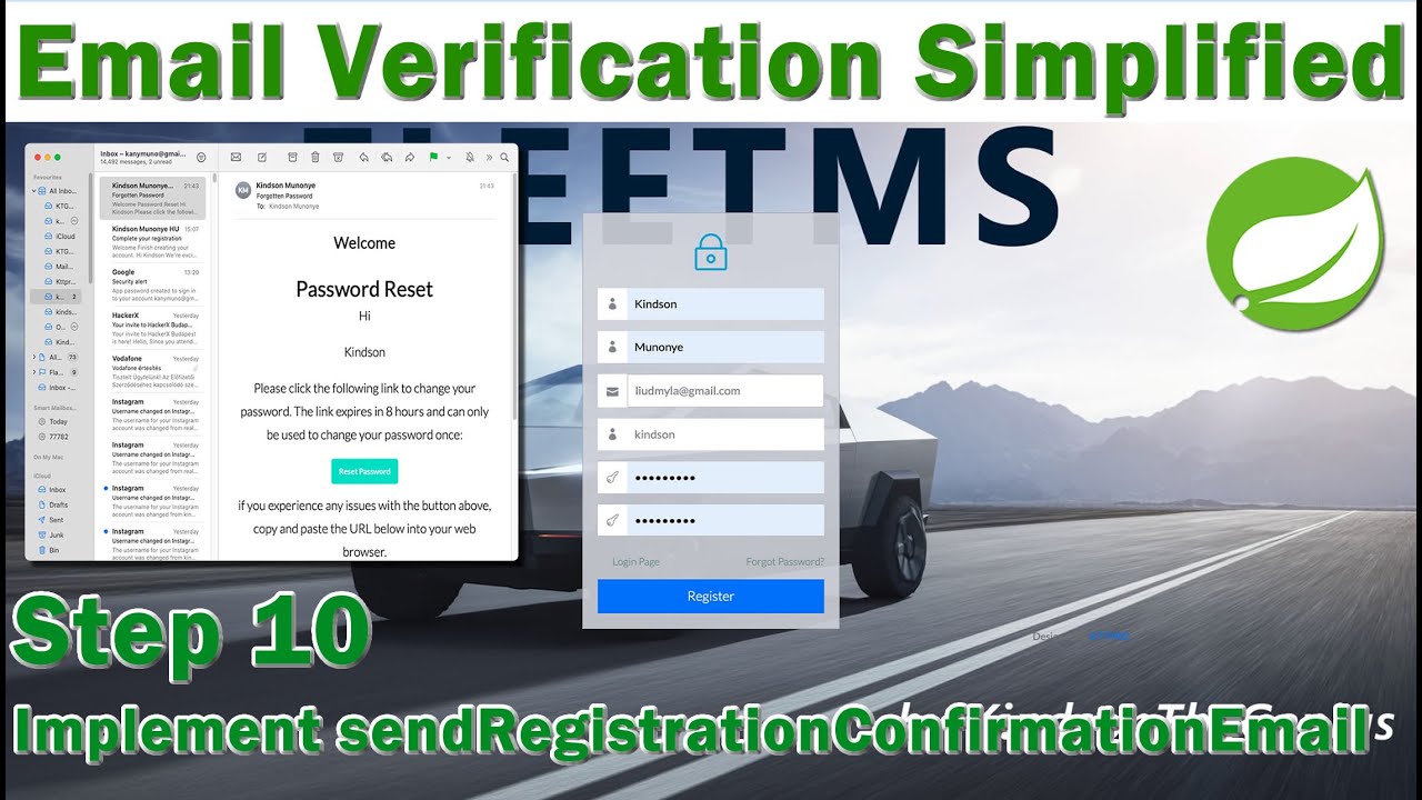 Spring Boot Email Verification - Part 10 - Implement the ...