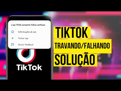 Tiktok Travando e com Falhas Contínuas Como RESOLVER