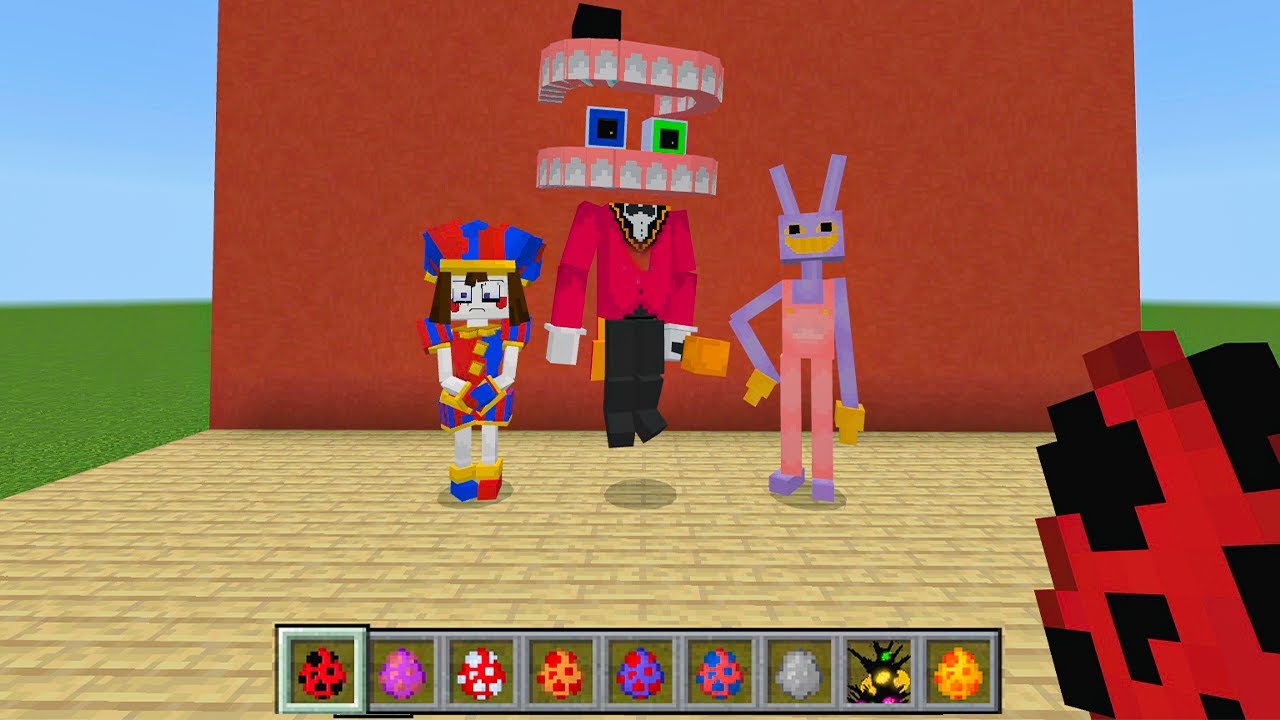 Pomni Transformation to Abstraction in Minecraft (The Amazing Digital ...