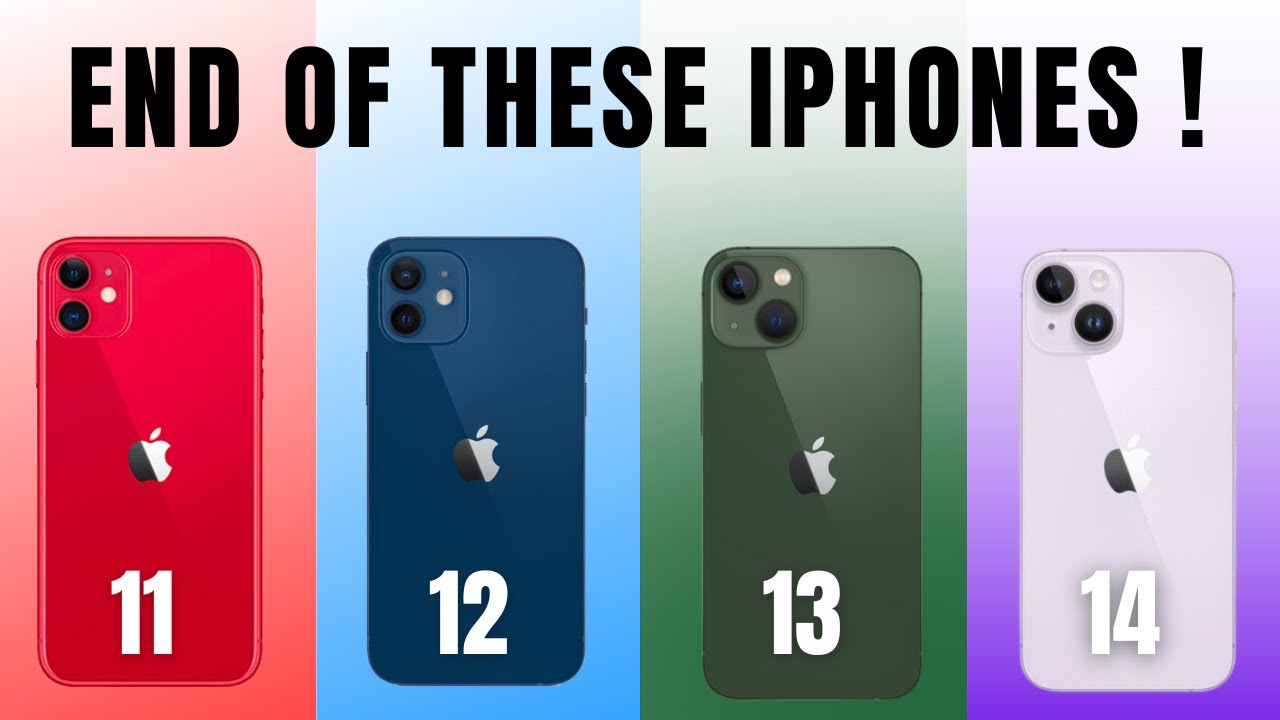 Non-Pro models are now finished ? Don't Buy iPhone 14, 13, 12 & 11 Now ...