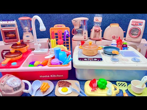 11 Minutes Satisfying with Unboxing Automatic Kitchen Appliance Playset ASMR | Review Toys