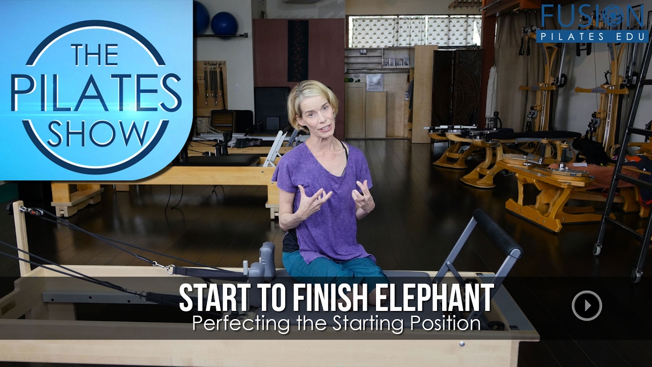 The Pilates Show! Start to Finish Elephant - Perfecting the Starting ...