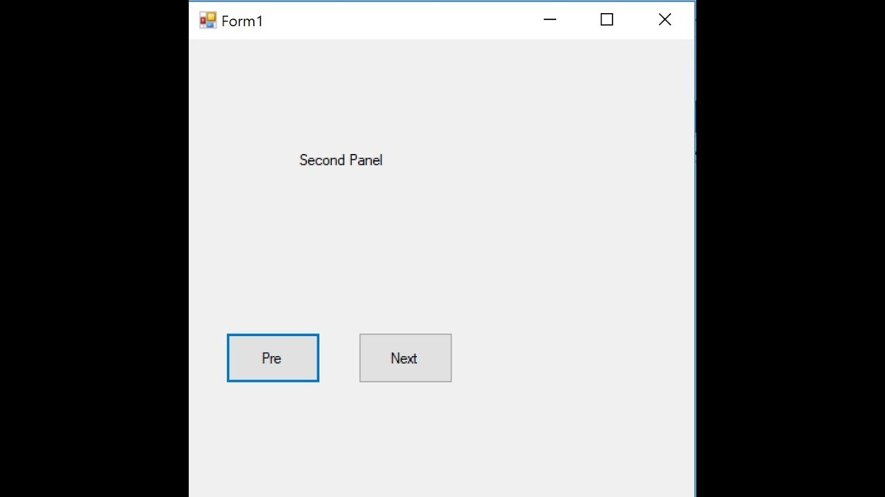 List of panel show as a card system in Windows Form - YouTube
